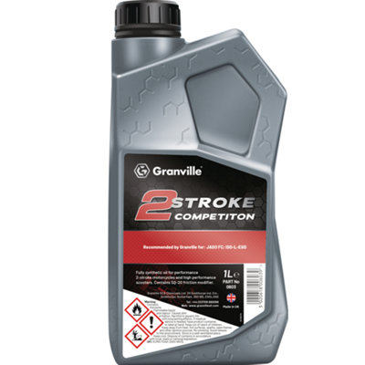Granville Fully Synthetic Competition 2 Stroke Motorcycle Motorbike Oil ...