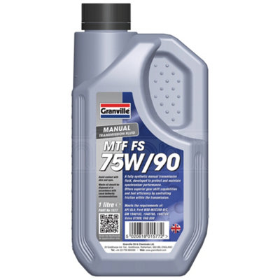 GRANVILLE MTF FS 75W-90 FULLY SYNTHETIC AXLE OIL LUBRICANT LOW ...