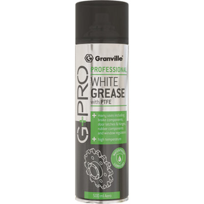 Granville White Grease With PTFE Waterproof Lubricant Spray Brake 500ml
