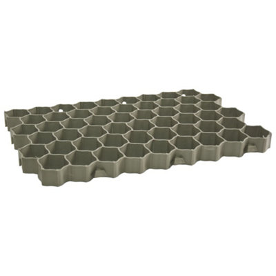 Grass Grids 16 pcs Green 60x40x3 cm Plastic