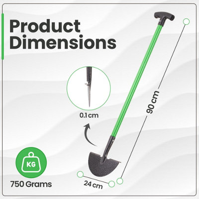 Grass Lawn Edge Border Edging Cutter Step Edger Long Handle