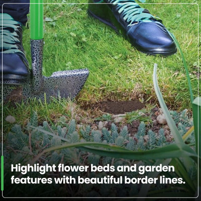 Grass Lawn Edge Border Edging Cutter Step Edger Long Handle