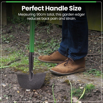 Grass Lawn Edge Border Edging Cutter Step Edger Long Handle