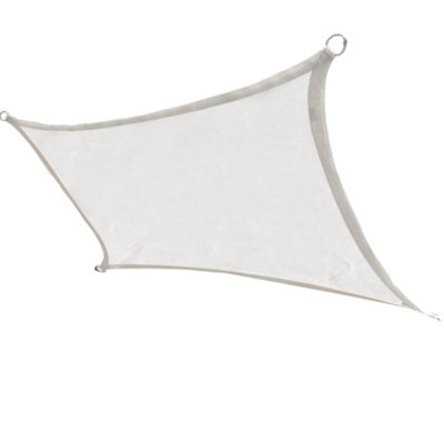 Green Bay 4x5m Sun Shade Sail Rectangle HDPE Breathable UV Block ...
