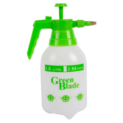 Green Blade Polypropylene Pressure Sprayer - 1.5L - Green