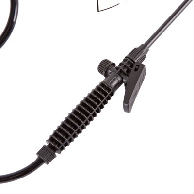 Green Blade Pressure Sprayer with Shoulder Strap - 8L - White