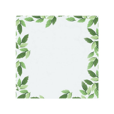Green Border Splash Back designer style