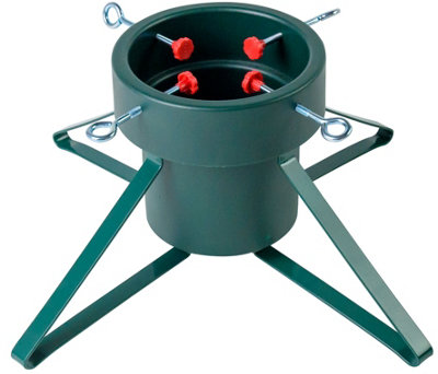 Green Christmas Tree Stand With Large Water Tank
