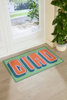 Green Ciao Doormat (90 x 60cm)