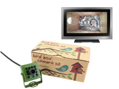 Green Feathers HD Wired Bird Box Camera & 20m Cable Kit | DIY at B&Q