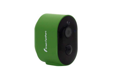 Green Feathers Solar Powered WiFi Full HD Camera and Bird Box Complete Pack