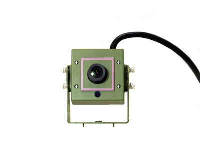 Green Feathers Wired Network 1080p HD Camera and Large Wooden Bird Box ...