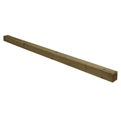 Green Fence Post 5ft - 150 x 7.5 x 7.5cm - Pack of 10