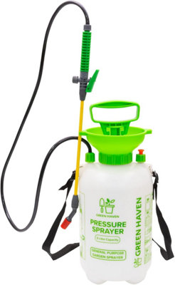GREEN HAVEN 5 Litre Pump Action Pressure Sprayer Pump sprayer with ...