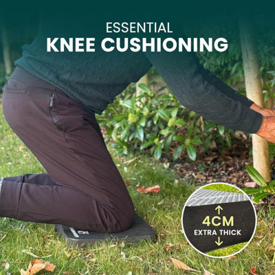 Green Haven Black Comfy Garden Kneeling Pad Comfortable Kneeling Pads ...