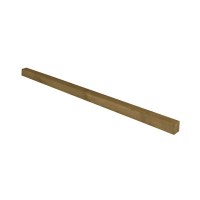 Green Incised Fence Post 6ft - 180 x 7.5 x 7.5cm - Pack of 5