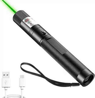 Green laser pointer pen, 533nm strong beam, rechargeable, high-power ...