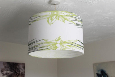 Green Leaf Border (Ceiling & Lamp Shade) / 45cm x 26cm / Ceiling Shade