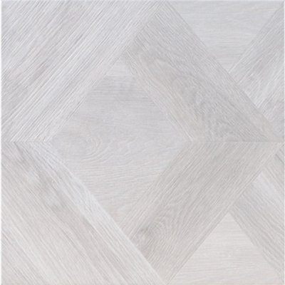 Green Park Wood Effect Porcelain Tile 60 x 60cm / Bone