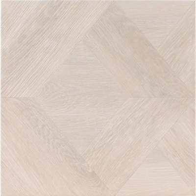 Green Park Wood Effect Porcelain Tile 60 x 60cm / Bone