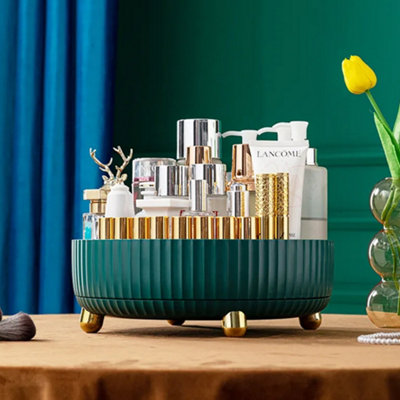 Green Rotating Storage Rack,360 Rotating Makeup Organizer, Kitchen ...