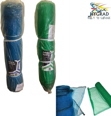 Green Scaffolding Debris Netting 2m x 50m UV Stabilised Mesh for Crops ...