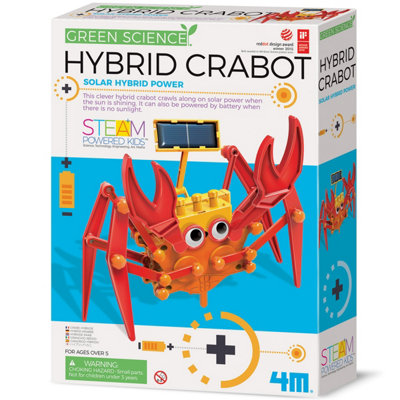 Green Science - Hybrid Crab - Solar and Battery Powered