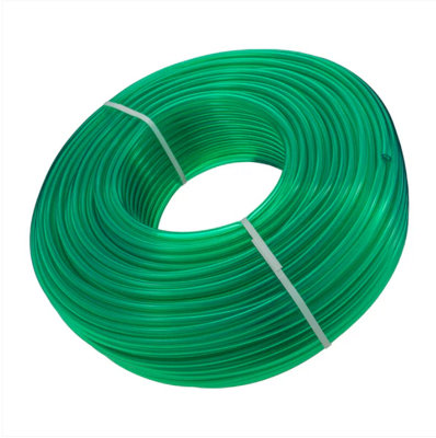 Green Semi-Transparent PVC Pipe 10mmx13mm - 4 Meters