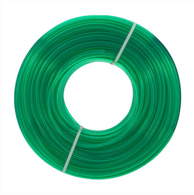 Green Semi-Transparent PVC Pipe 10mmx13mm - 4 Meters