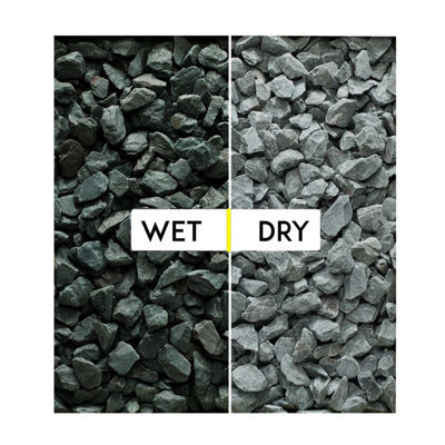 Green Slate Natural Stone Chippings 20-40mm Garden Gravel Patio Rock ...