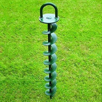 Green Steel Ground Anchor Security Anchor 900mm (L) 100mm (W) for ...