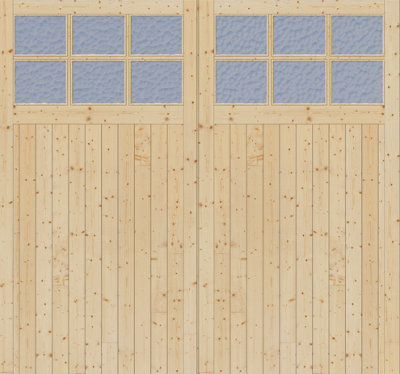 Green & Taylor 1981 x 2135 x 44mm Side Hung Solid Pine Timber Single ...