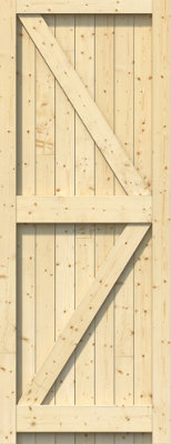 Green & Taylor Framed, Ledged and Braced Solid Pine Gate