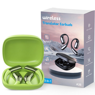 Green Translation Earbuds Real Time, Translator Earbuds 144 Languages ...
