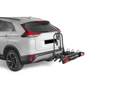 Green Valley Tourer 3 Cycle Carrier Rack Tow Bar Mounted 13 Pin E Bikes ...