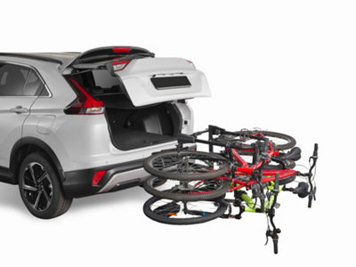Green Valley Tourer 3 Cycle Carrier Rack Tow Bar Mounted 13 Pin E Bikes ...