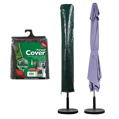 Green Waterproof Parasol Umbrella Cover - Large Size Heavy Duty UV ...