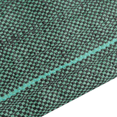 Green Weed Membrane 1x10 m PP Weed Control Fabric Ground Cover