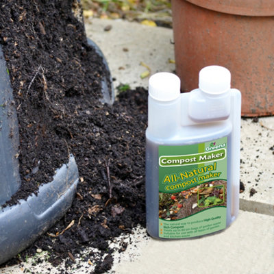 Greena All-Natural Compost Maker 2 x 500ml Bottles | DIY at B&Q