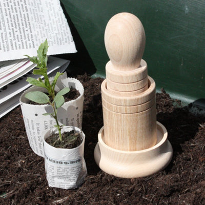 GREENA PAPER POT MAKER FOR SEEDLINGS