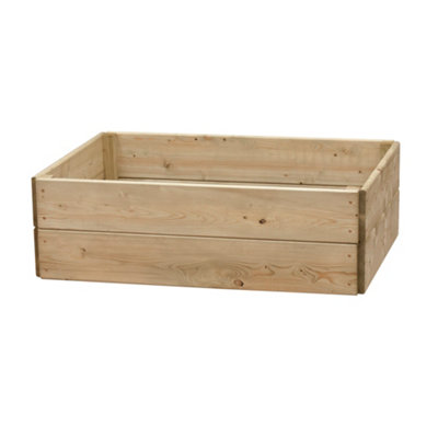 Greena Rectangular Raised Bed 30 cm High, 60 x 90cm | DIY at B&Q
