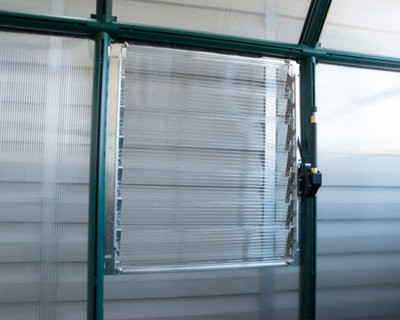 Greenhouse Automatic Side Louver Opener - L6 x W5.5 x H24 cm