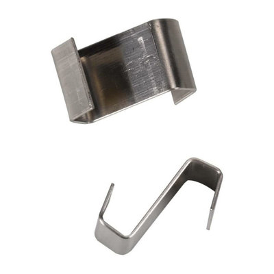 Greenhouse Glazing Z Clips Fixing Accessory 25 Pack