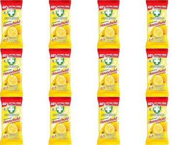 GreenShield 70 Large Antibacterial Household Surface Cleaning Wipes ...