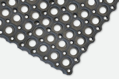 Greenskeeper 100 x 150cm x 16mm - Rubber Ground Protection Mat | DIY at B&Q