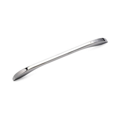 Greenwich Kitchen Cabinets Bow Handle, 256mm Centres, Chrome