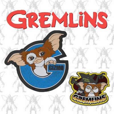 GREMLINS LIMITED EDITION MEDALLION AND PIN SET