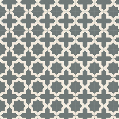 Grey 2.6mm Vinyl Flooring Designer Geometric Vinyl Plank For Domestic ...