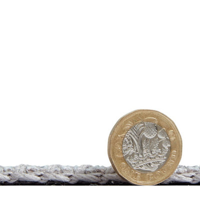 Grey Abstract Modern Rug Easy to clean Living Room and Bedroom-150cm X ...