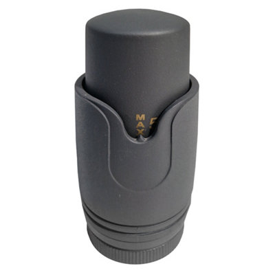 Grey Angled/Straight/Corner Replacement TRV Valve Head for Thermostatic ...